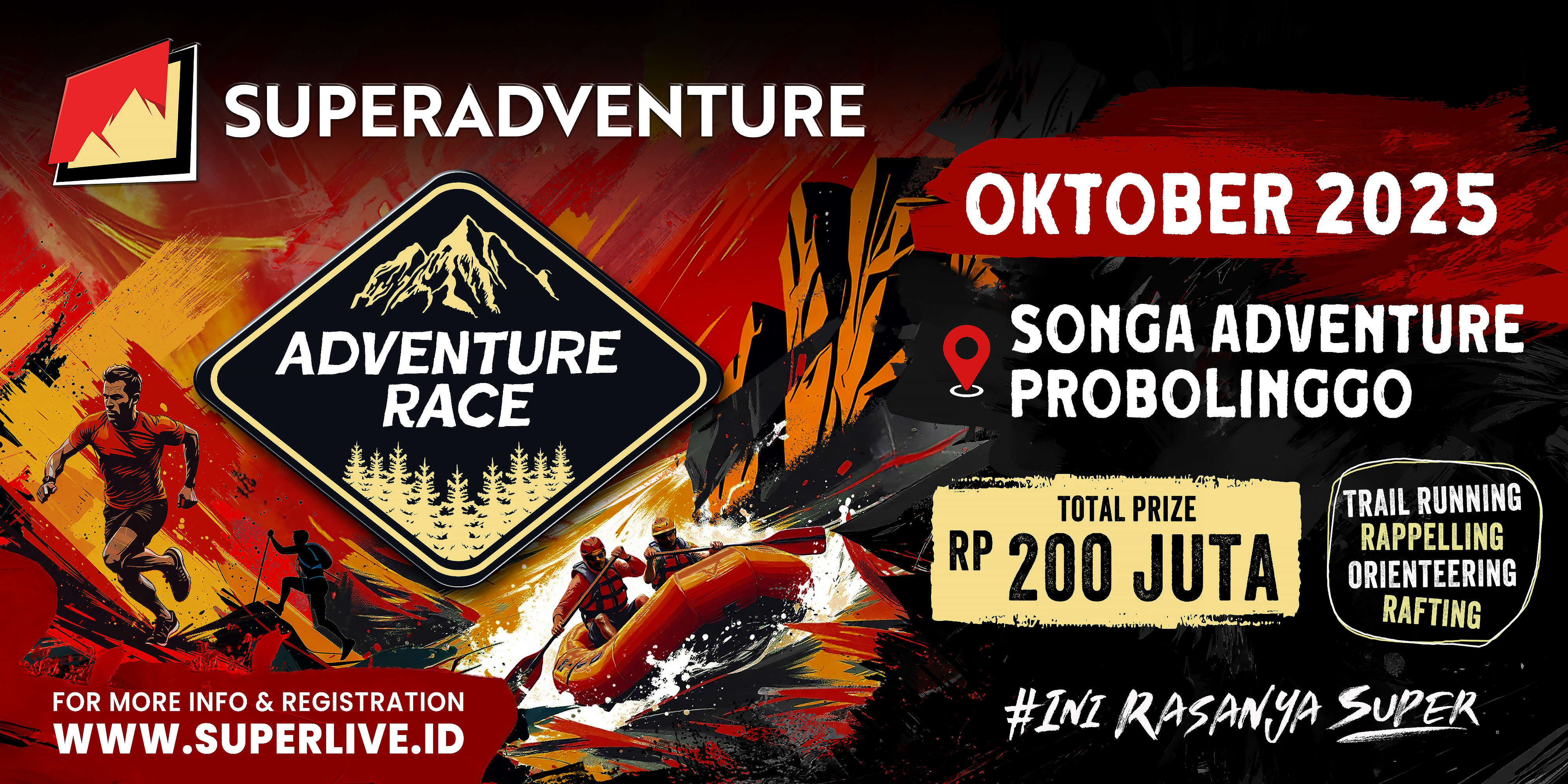ADVENTURE RACE 2025 SEGERA DISELENGGARAKAN! | SUPERLIVE