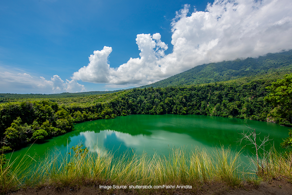 Menyibak Pesona Danau Tolire, Danau Indah di Kaki Gunung Gamalama ...