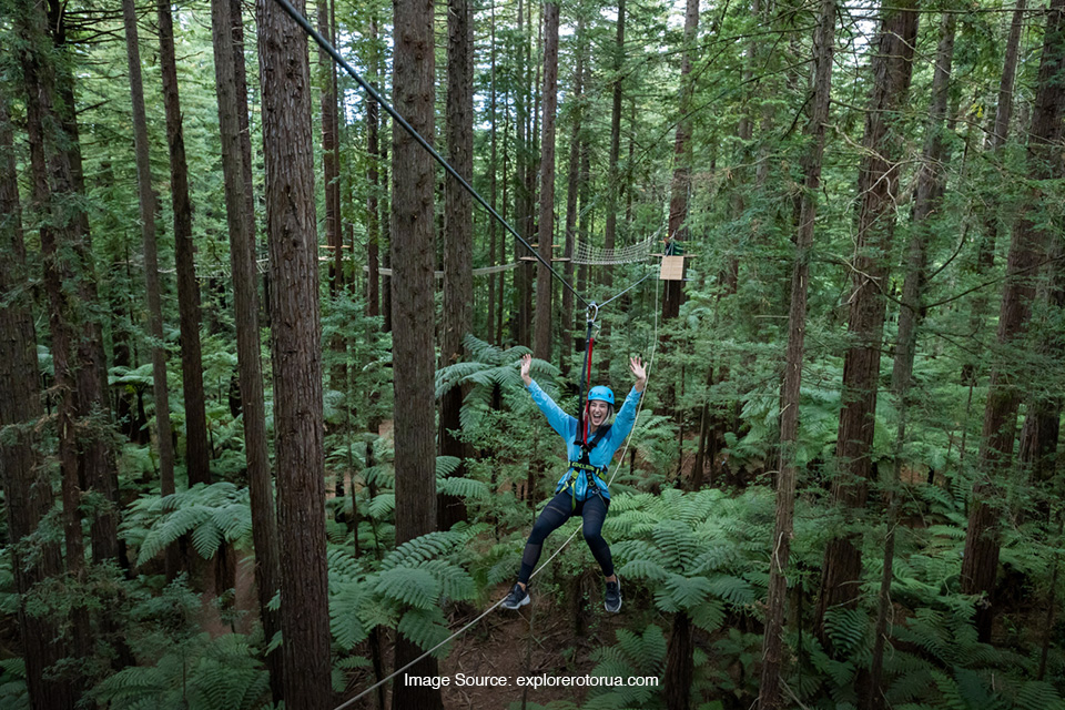 Berpacu Kecepatan dengan Zip Lining di Tengah Alam New Zealand | SUPERLIVE