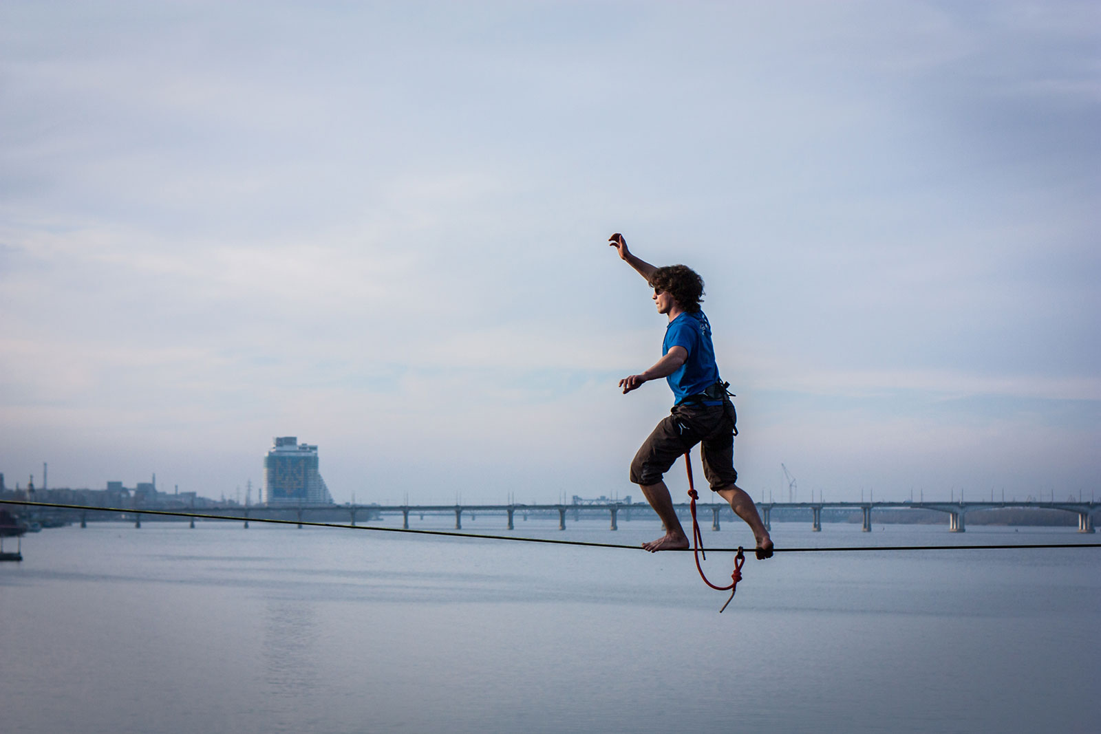Olahraga Highlining, Mengajarkan Banyak Nilai Positif Bukan Sekedar ...