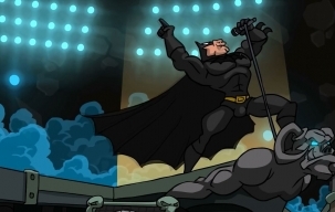 Parodi Batman Ala Metal di ‘Batmetal’ | SUPERLIVE